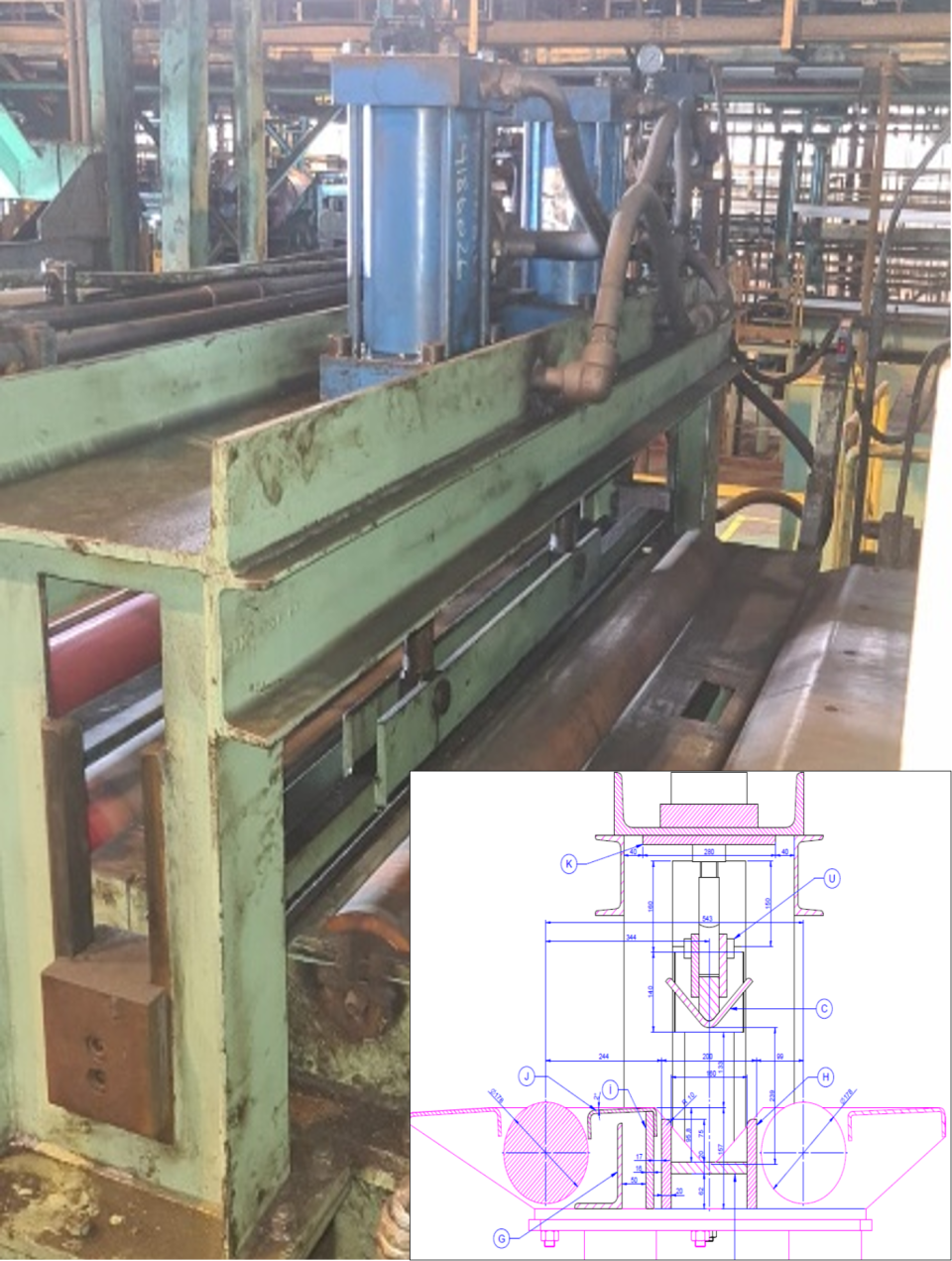 Strip Head Bending Equipment — Erdemir Mühendislik