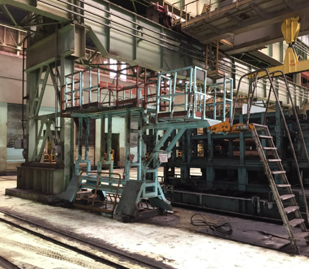 Tandem Stand Interior Cleaning Equipment — Erdemir Mühendislik