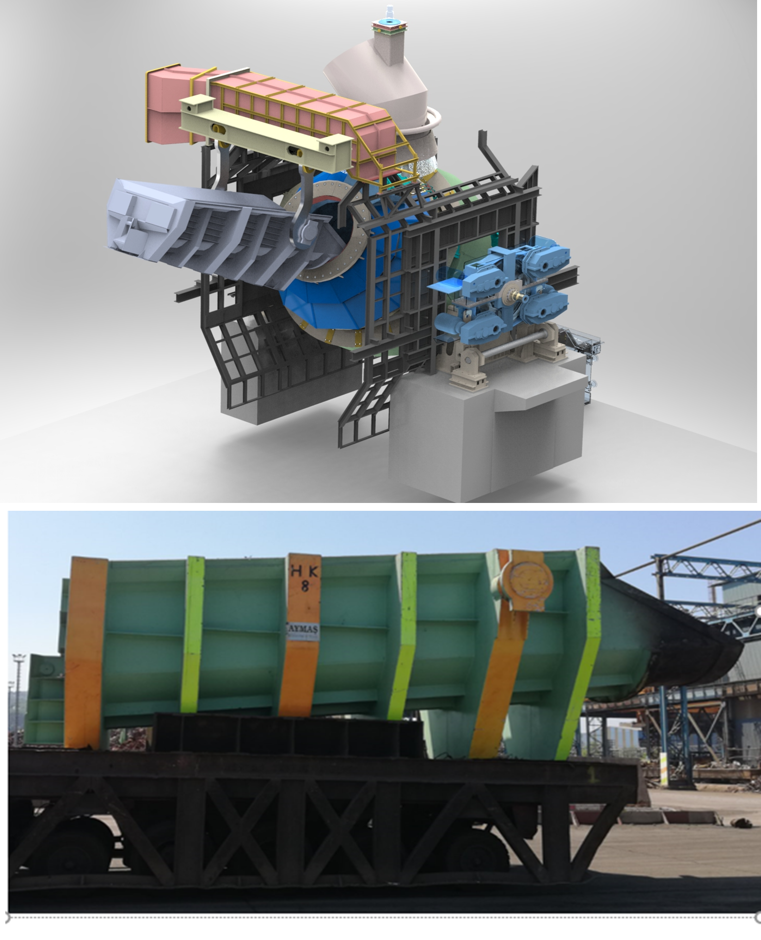 New Scrap Bucket Design and Application for Erdemir BOF — Erdemir ...